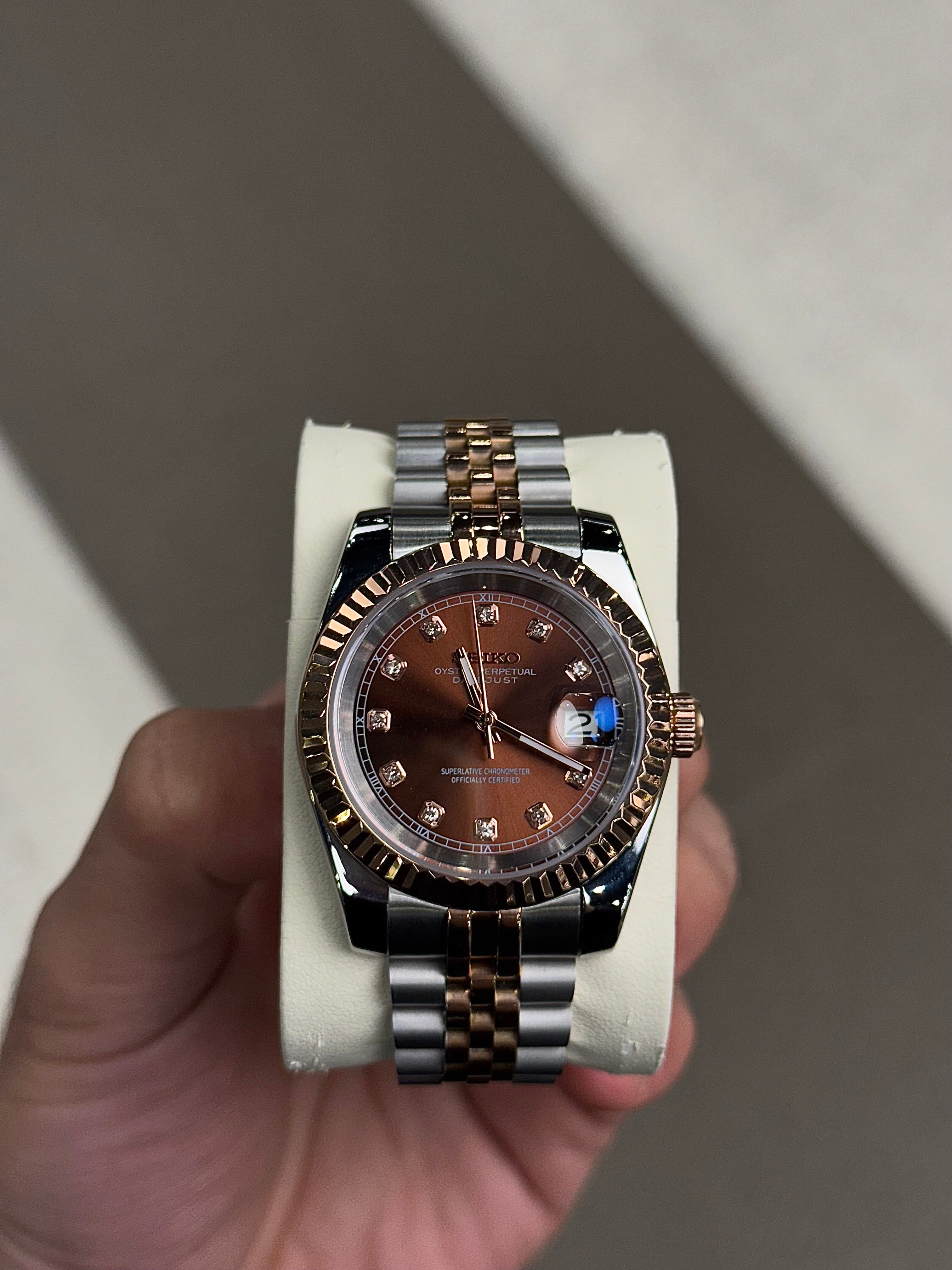 Chocolate Diamond Dial – Premiumhour